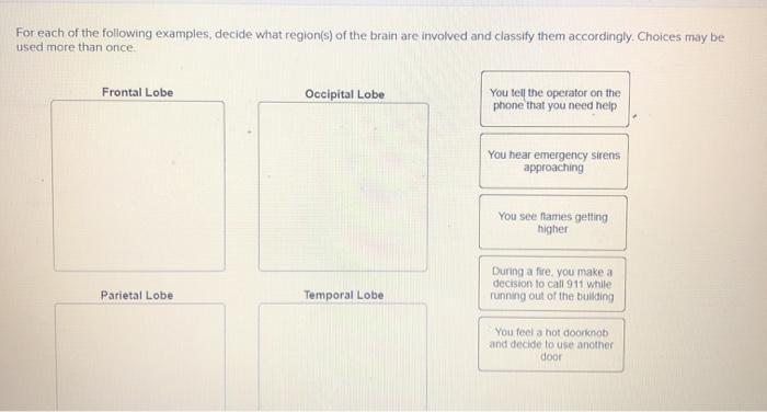 Solved For each of the following examples, decide what | Chegg.com