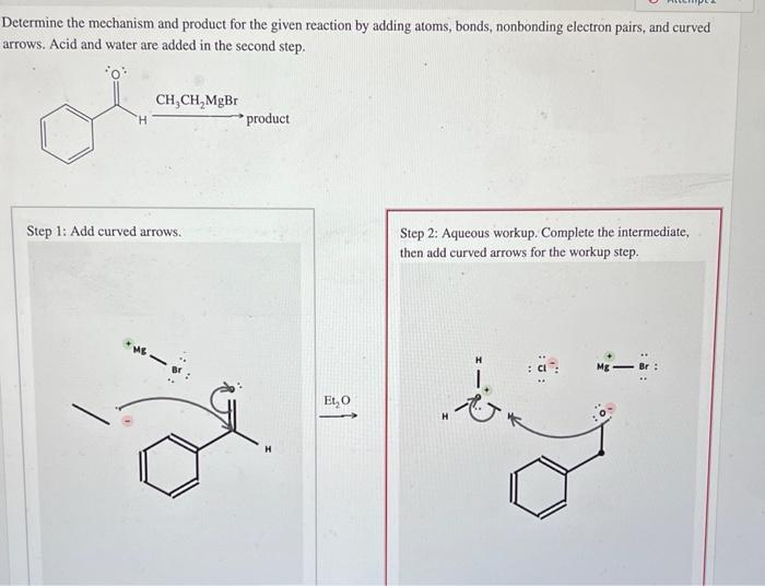 Solved Determine the mechanism and product for the given | Chegg.com