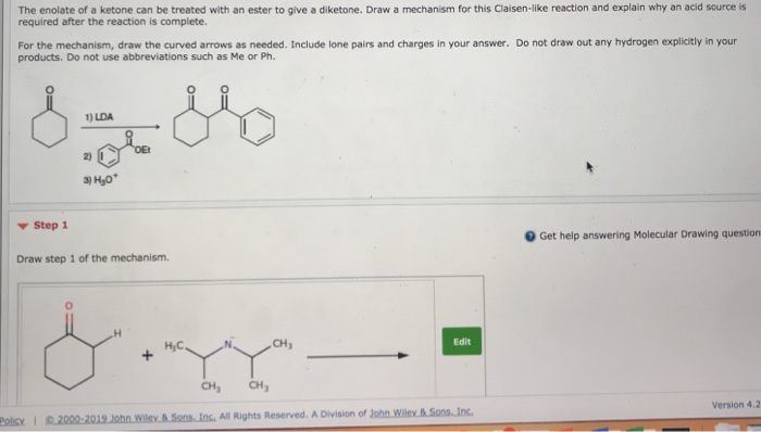 Solved: The Enolate Of A Ketone Can Be Treated With An Est... | Chegg.com