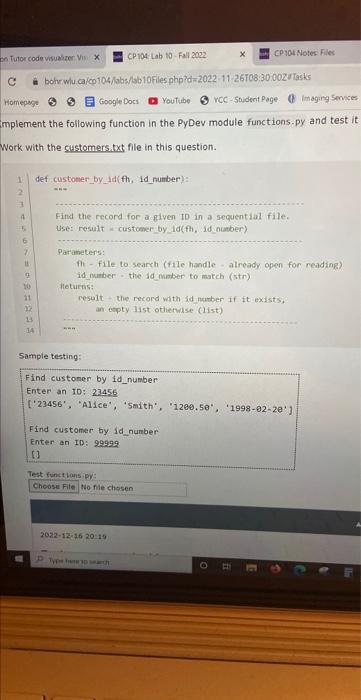 Solved mplement the following function in the PyDev module | Chegg.com