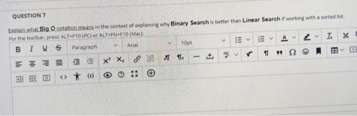 Solved QUESTION7 Pia Q notation means in the context of | Chegg.com