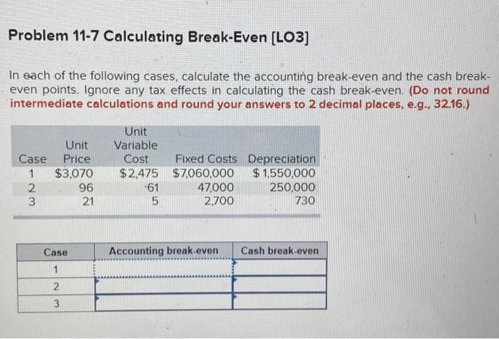 Solved In each of the following cases, calculate the | Chegg.com