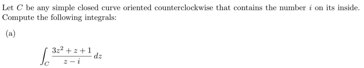 Solved Let C be any simple closed curve oriented | Chegg.com