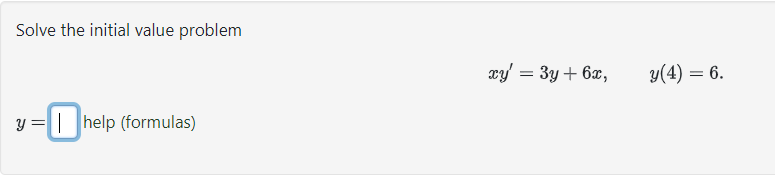 Solved Solve the initial value | Chegg.com
