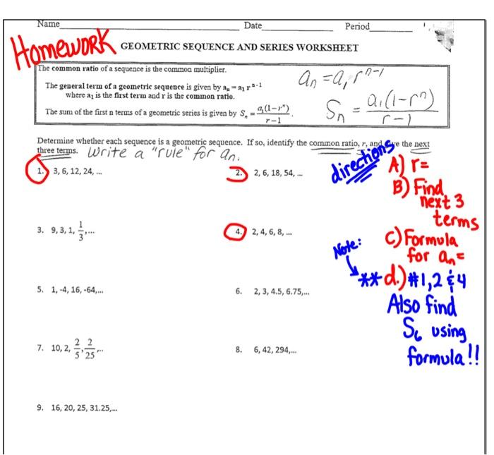 Solved Answer questions 1 through 9. determine whether each | Chegg.com