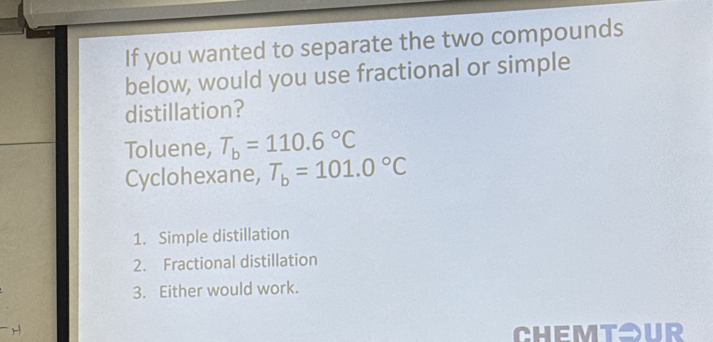 Solved If you wanted to separate the two compounds below, | Chegg.com