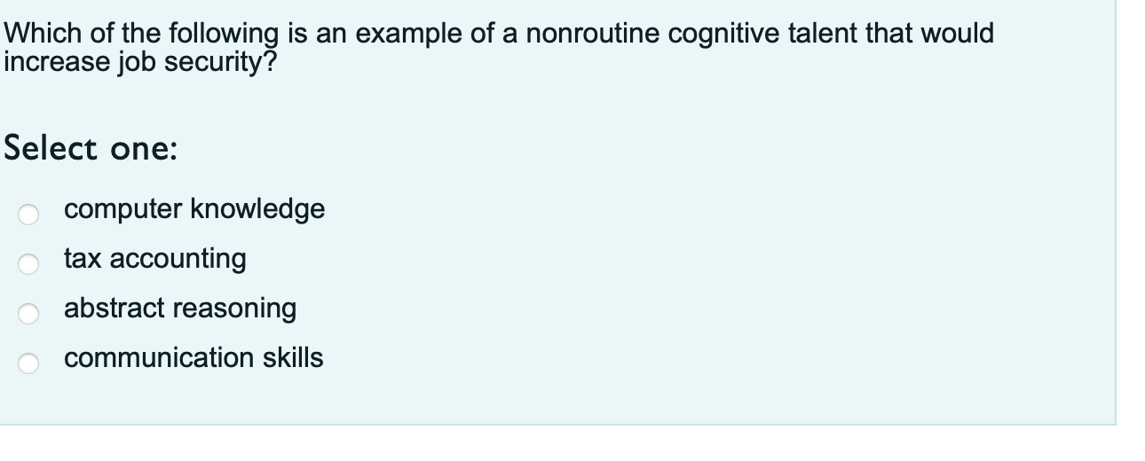Solved Which of the following is an example of a nonroutine | Chegg.com