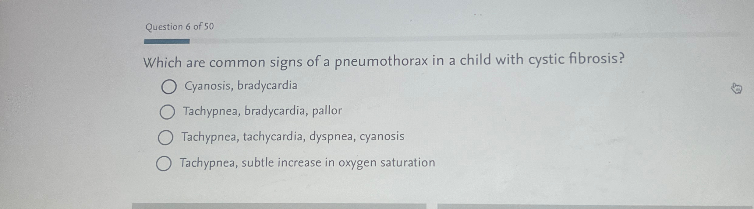 Solved Question 6 ﻿of 50Which are common signs of a | Chegg.com