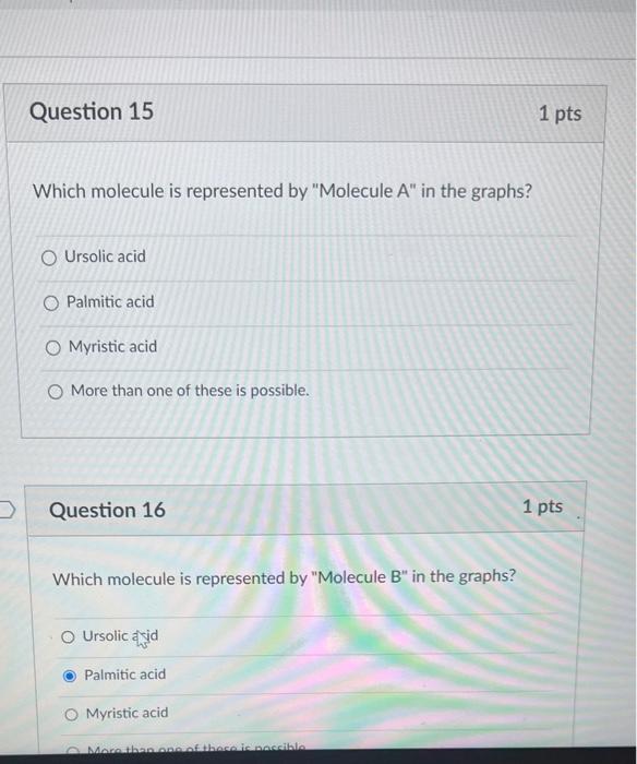 Solved The Structures Of Three Different Molecules Are Shown