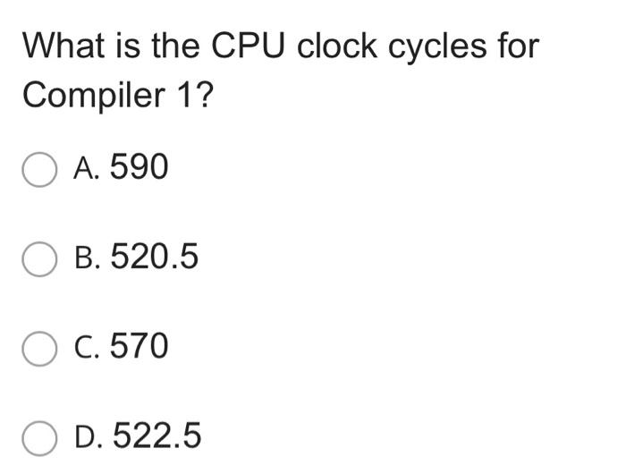 Solved Suppose we measure the code for the same program from | Chegg.com