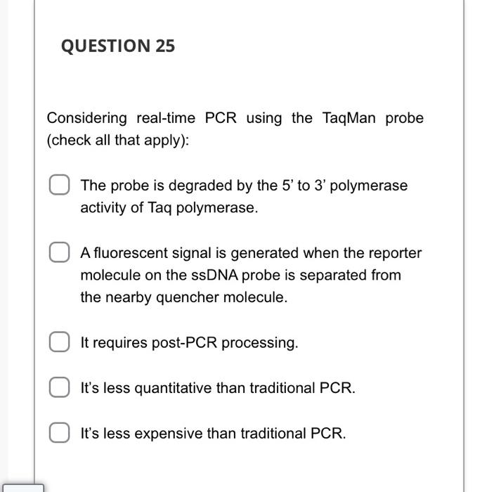 Real Time Pcr Taqman