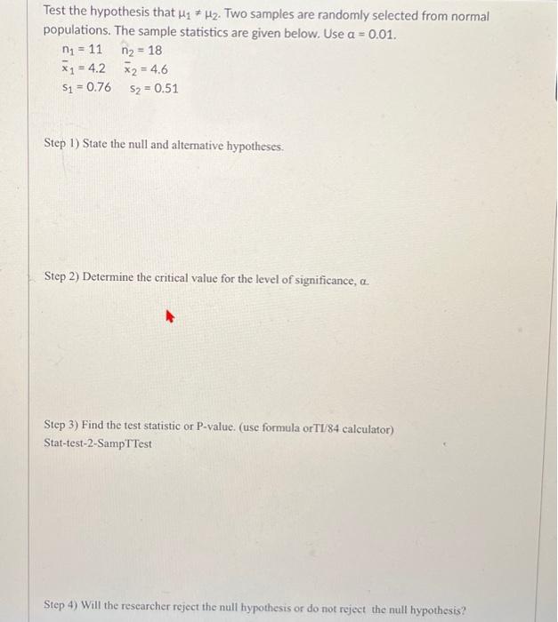 Solved Data sets A and B are dependent. Test the claim that | Chegg.com