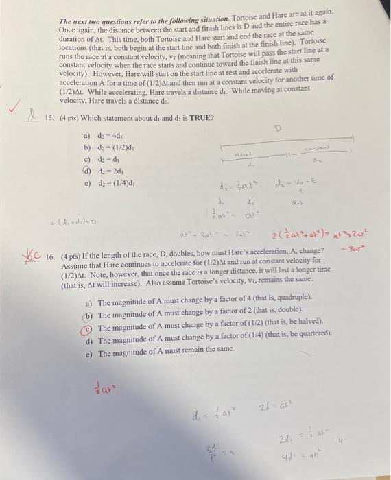 Solved The next two questions refer to the following | Chegg.com
