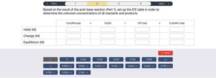 Solved Determine the pH of a solution by constructing a BCA | Chegg.com