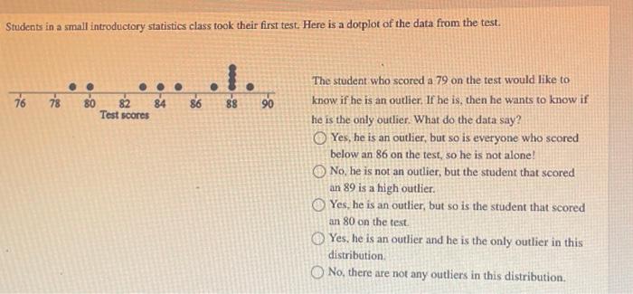 Solved Students in a small introductory statistics class | Chegg.com