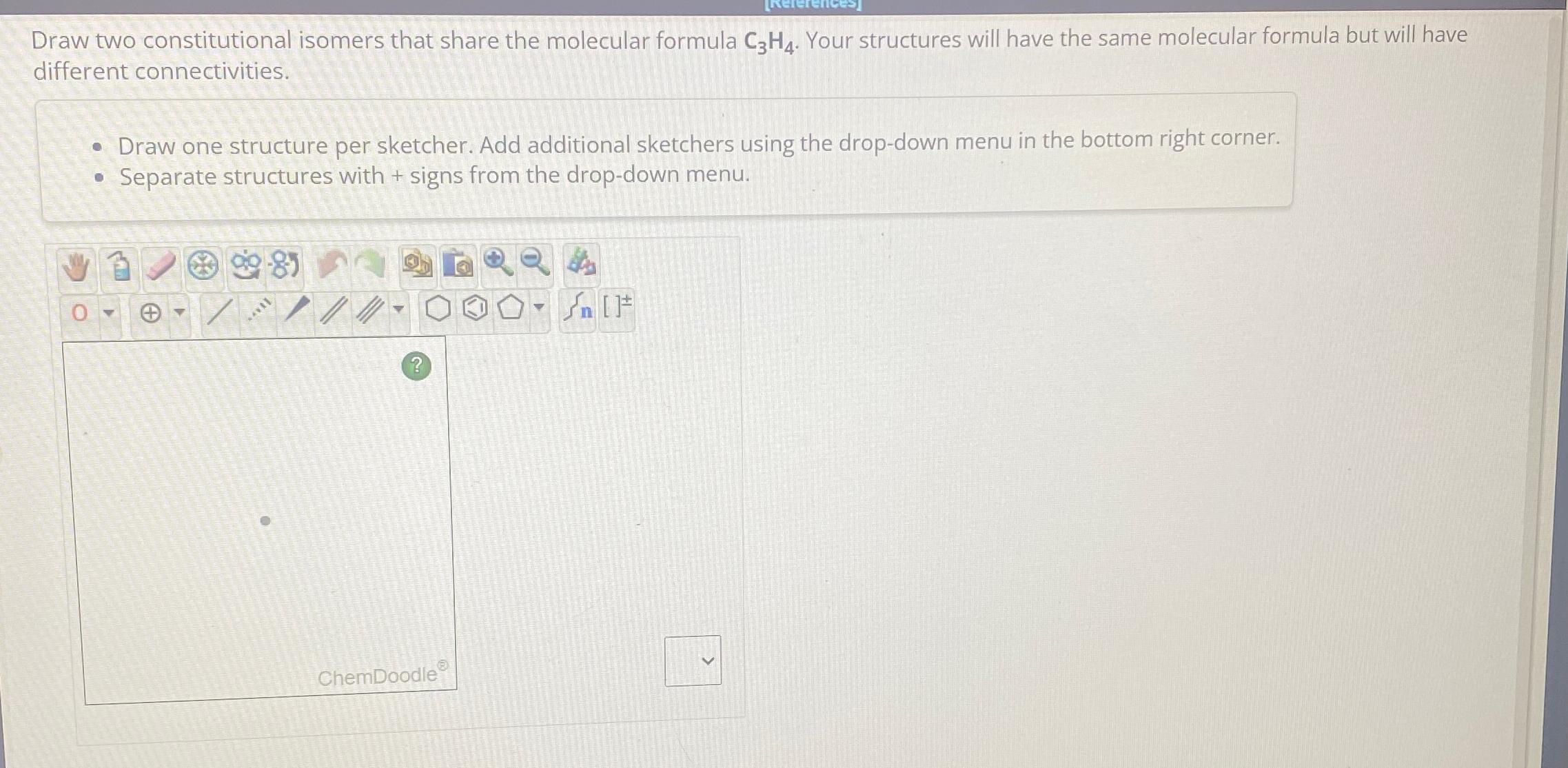 Solved Draw two constitutional isomers that share the | Chegg.com