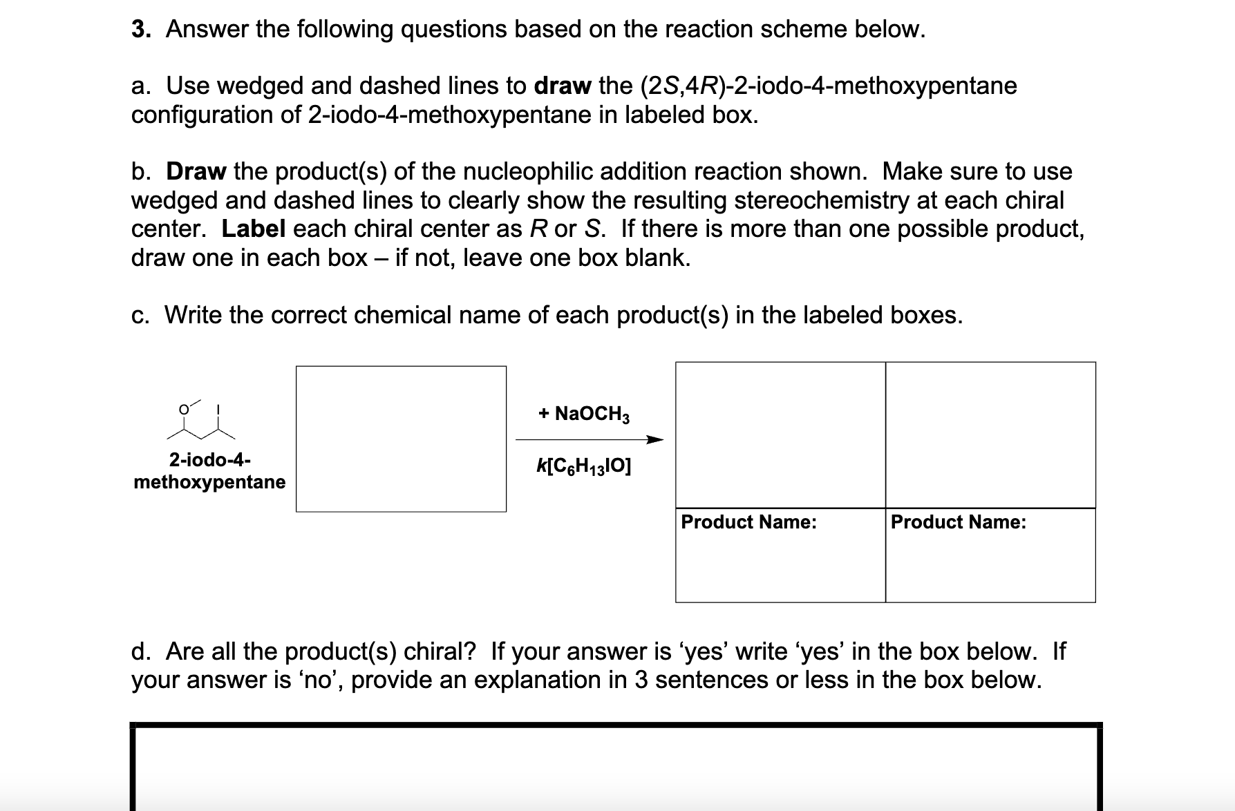 Solved 3. ﻿Answer the following questions based on the | Chegg.com