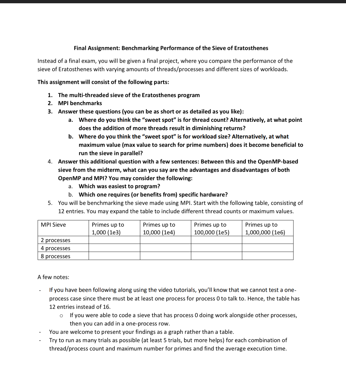 Solved I need help. im trying to set the number of processes | Chegg.com