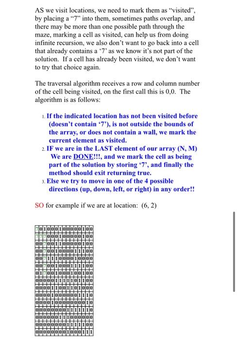 In this assignment, you will create a "Maze" abstract | Chegg.com