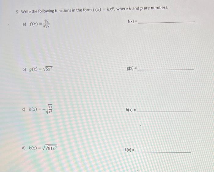 Solved 6. Identify the value of the missing "????" in each | Chegg.com
