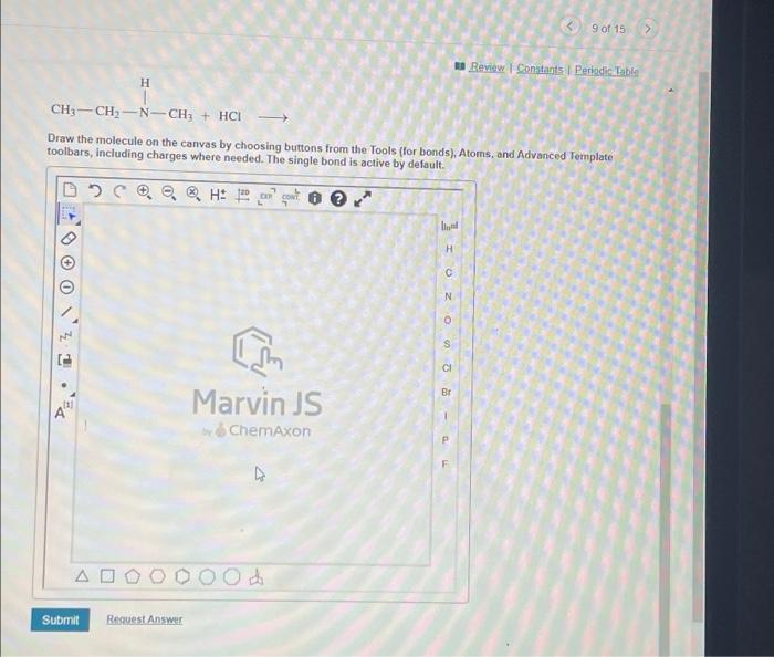 Solved 9 of 15 > Review 1 Constants Periodic Table H CH3 | Chegg.com