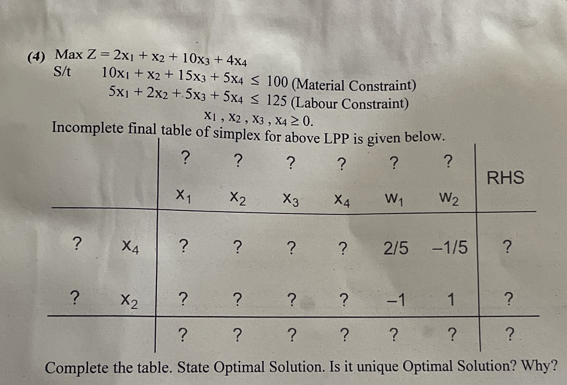 Solved Question | Chegg.com