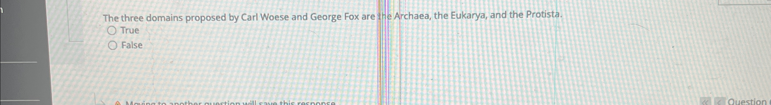 Solved The three domains proposed by Carl Woese and George | Chegg.com