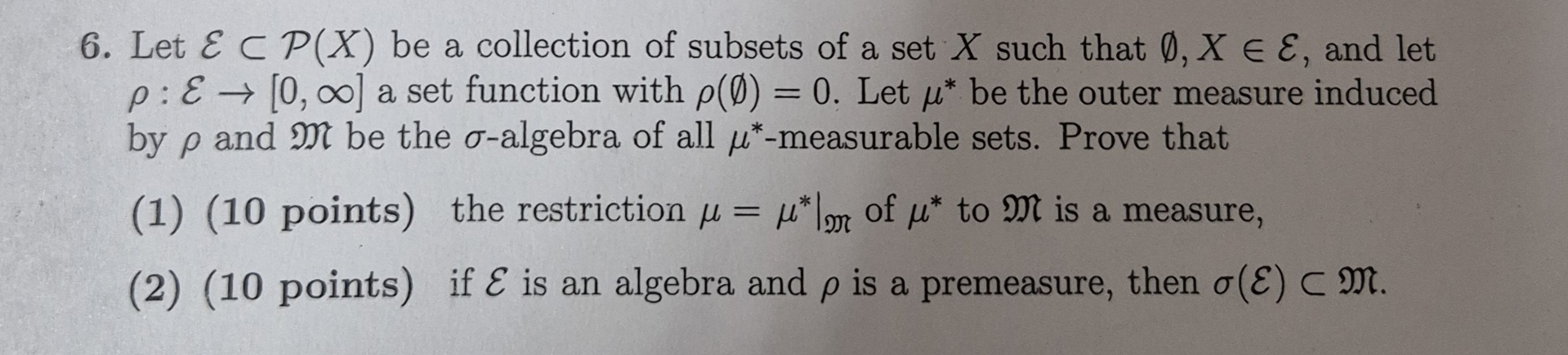 Solved Let EsubP(x) ﻿be a collection of subsets of a set x | Chegg.com