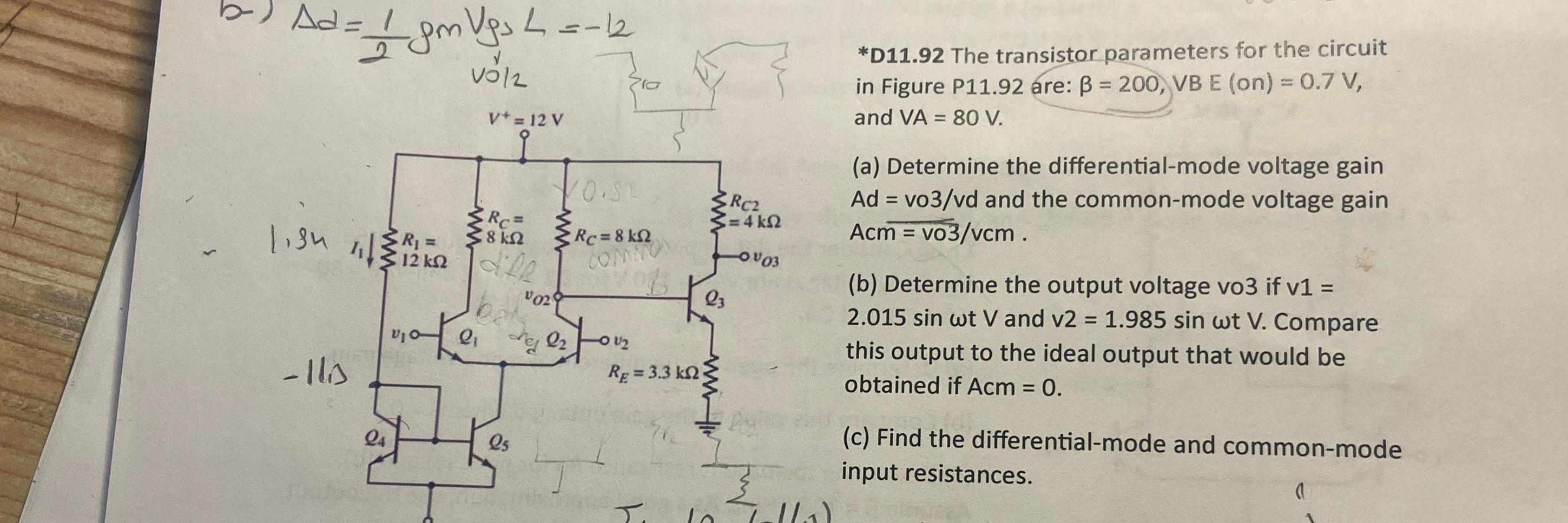 Solved Δd=12smVρρL=-12vól2v+=12V-11 ﻿is*D11.92 ﻿The | Chegg.com