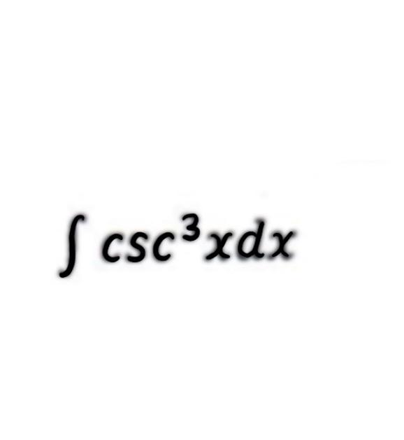 Solved S csc ³ xdx | Chegg.com