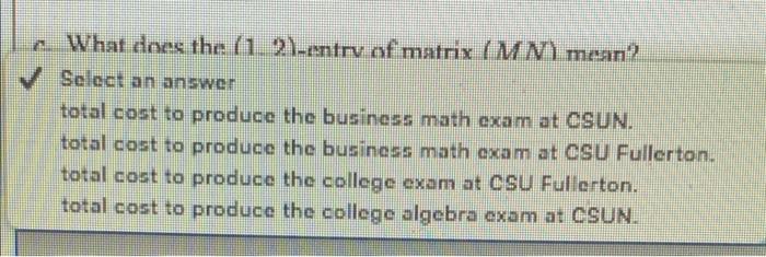 Solved The Mathematics Departments at CSUN and CSU Fullerton | Chegg.com