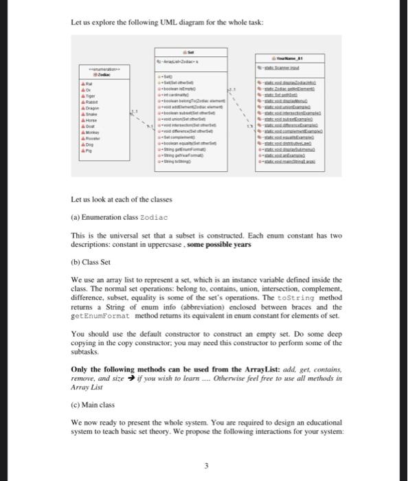 Objectives: Practice java programming with classes | Chegg.com