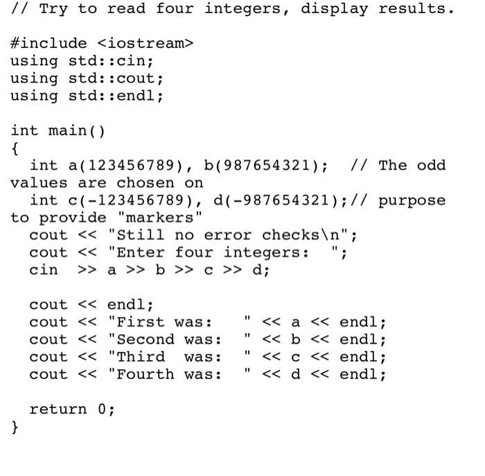 Solved Refer to the IOArg?????.cpp programs which were | Chegg.com