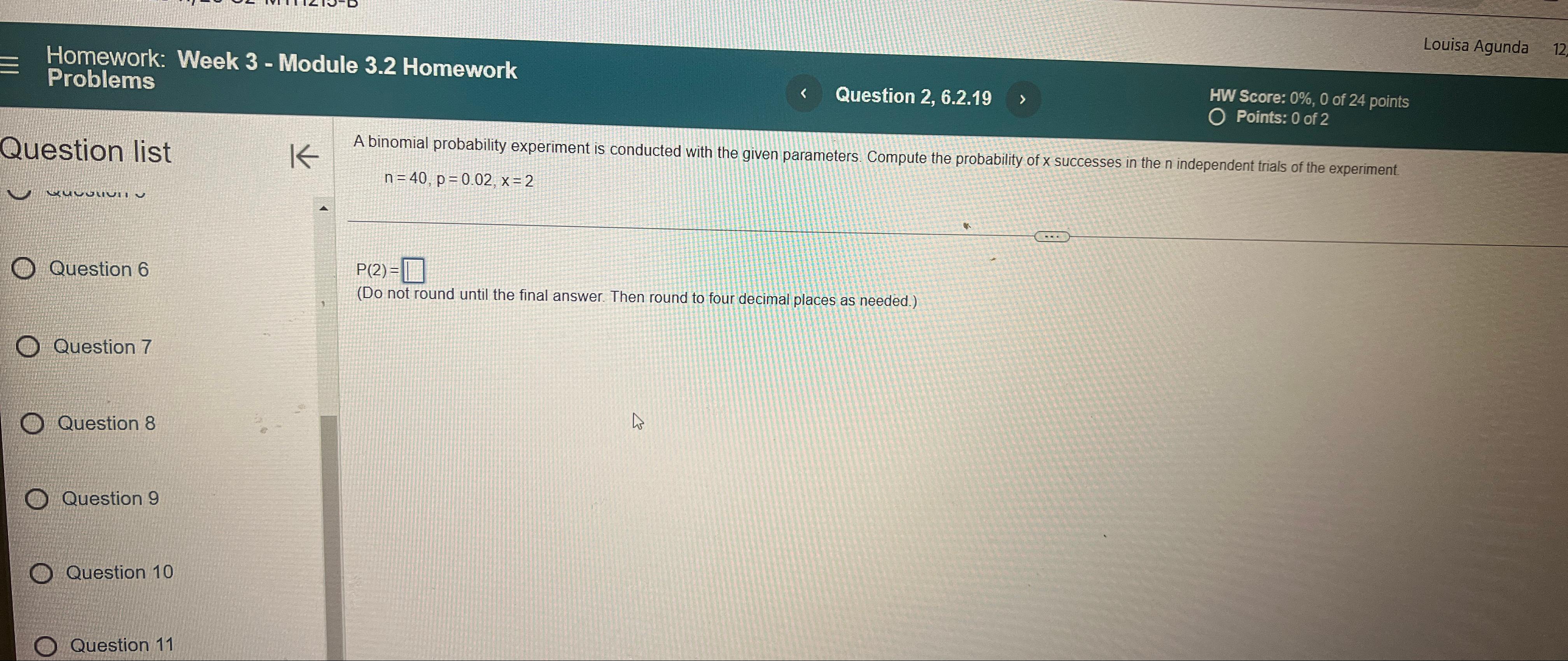 Solved Homework Week 3 ﻿module 3 2 ﻿homeworklouisa