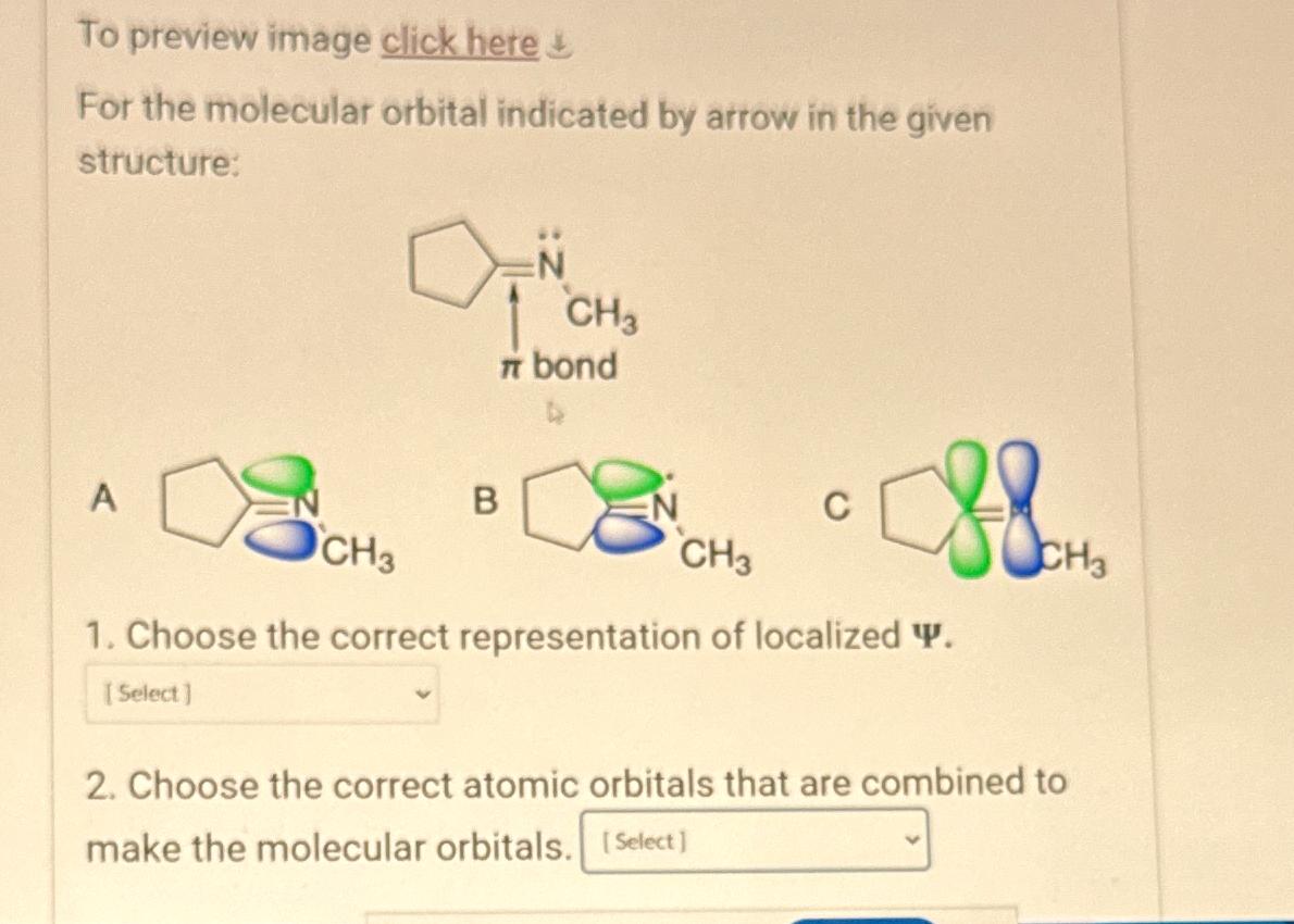 Solved To preview image click here darrFor the molecular | Chegg.com