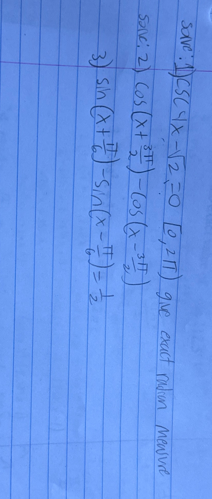 Solved How do you do questions 1 2 ﻿and 3??olve: 1) ﻿ give | Chegg.com