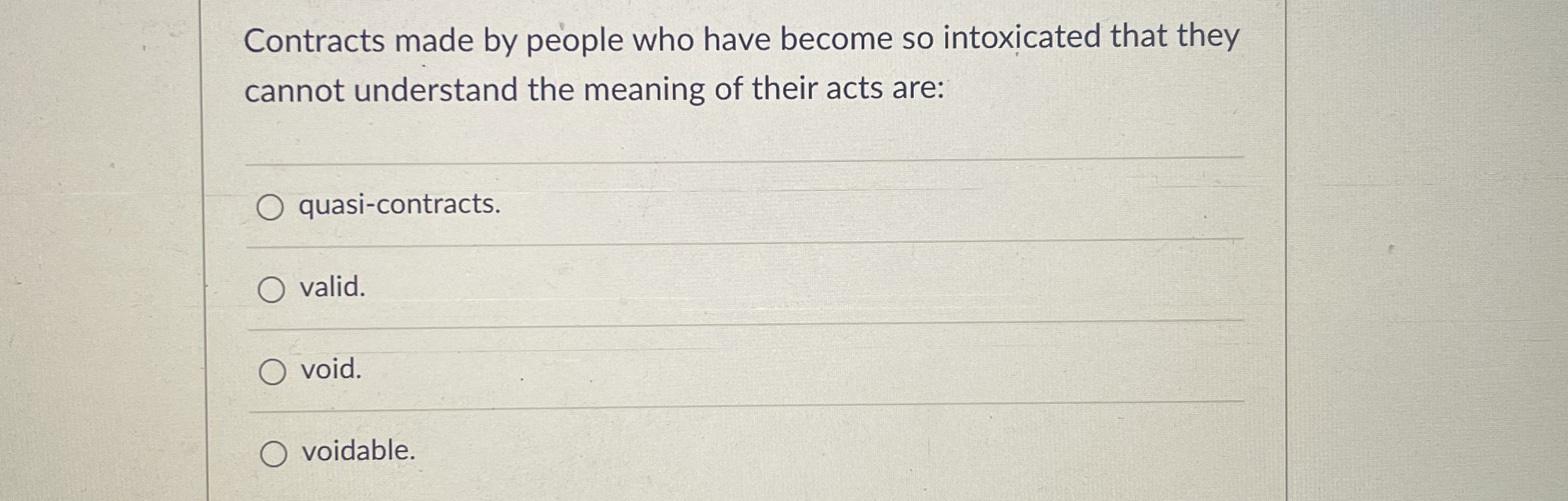 Solved Contracts made by people who have become so | Chegg.com