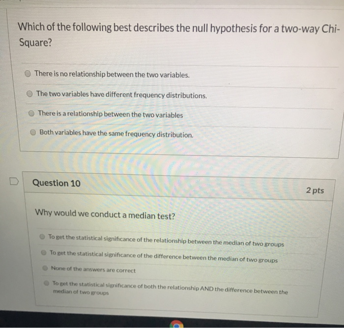 Solved Melanie decided to conduct a one way Chi-Square. | Chegg.com