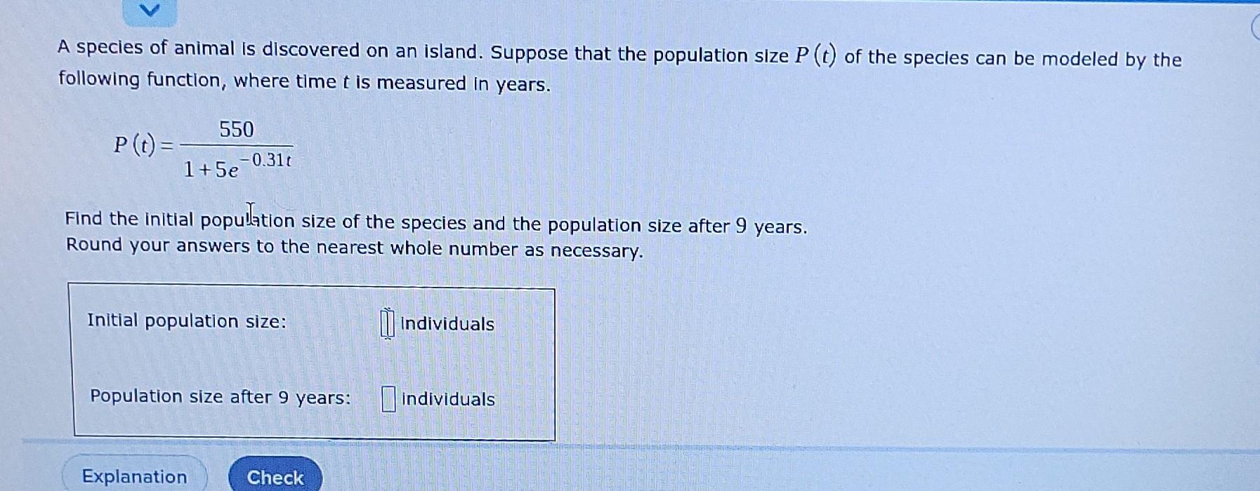 Solved A Species Of Animal Is Discovered On An Island Chegg solved-a-species-of-animal-is-discovered-on-an-island-chegg