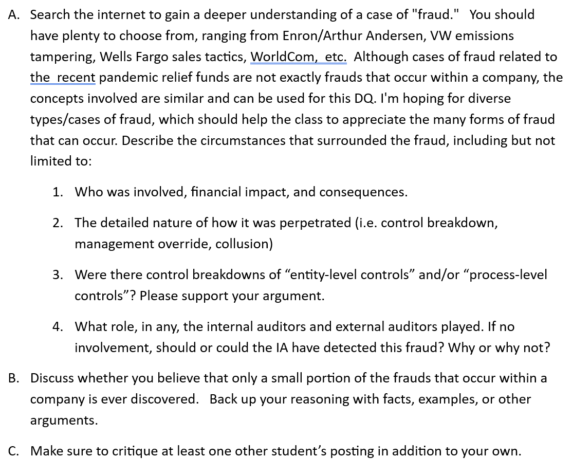 Solved A. ﻿Search the internet to gain a deeper | Chegg.com