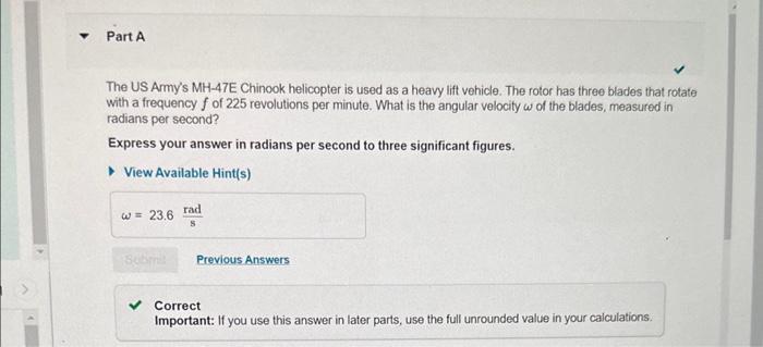 Solved Many problems involve only linear velocities, which | Chegg.com