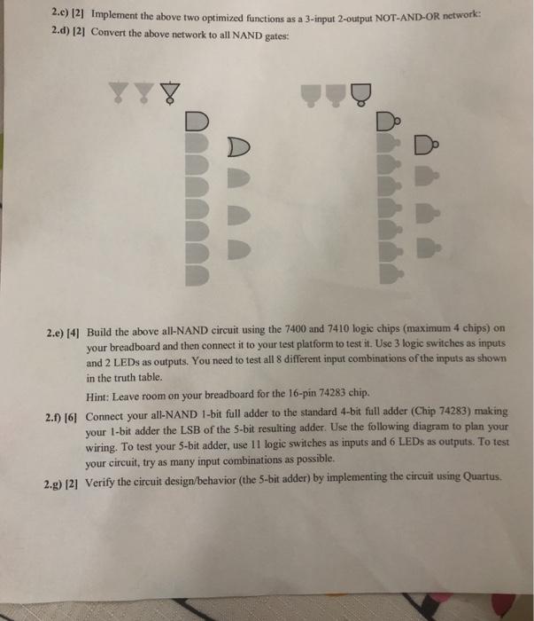 Solved 2) [20] The following truth table represents a Full | Chegg.com