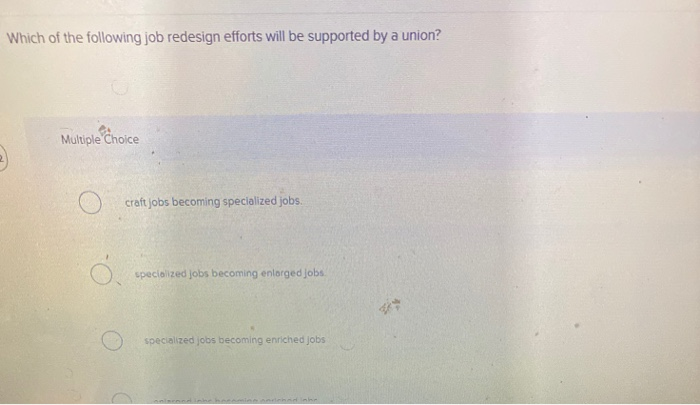 Solved Which step in the job enrichment process is job | Chegg.com