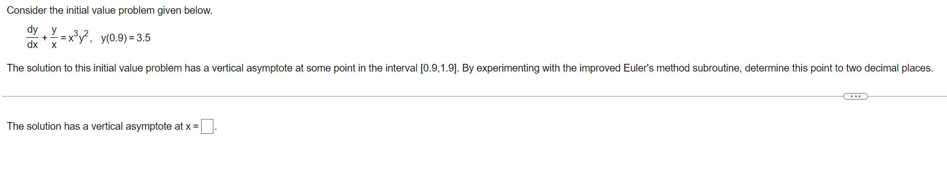 Solved Consider the initial value problem given | Chegg.com