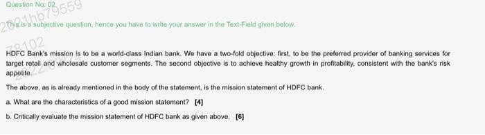 Solved This is a subjective question, hence you have to | Chegg.com
