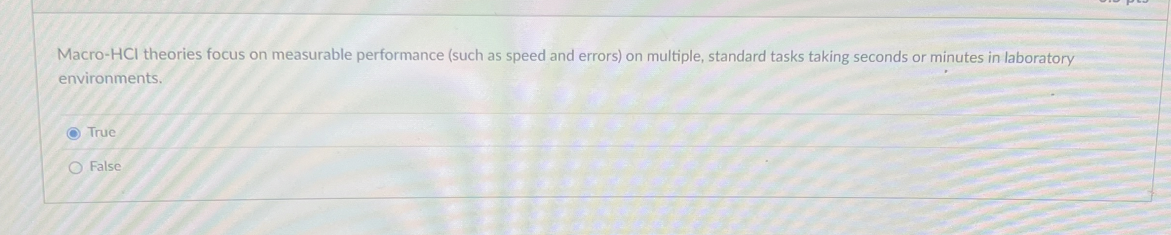 Solved Macro-HCl theories focus on measurable performance | Chegg.com