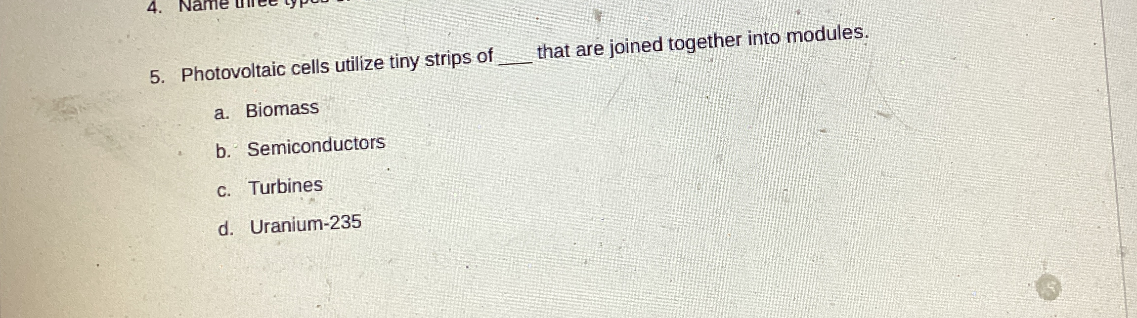 Solved Photovoltaic cells utilize tiny strips of q, ﻿that | Chegg.com