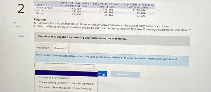 Solved 2 10 points eBook Exercise 6-10 (Static) Basket | Chegg.com