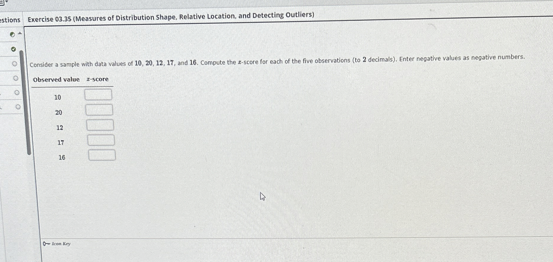 Solved Exercise 03 35 Measures Of Distribution Shape