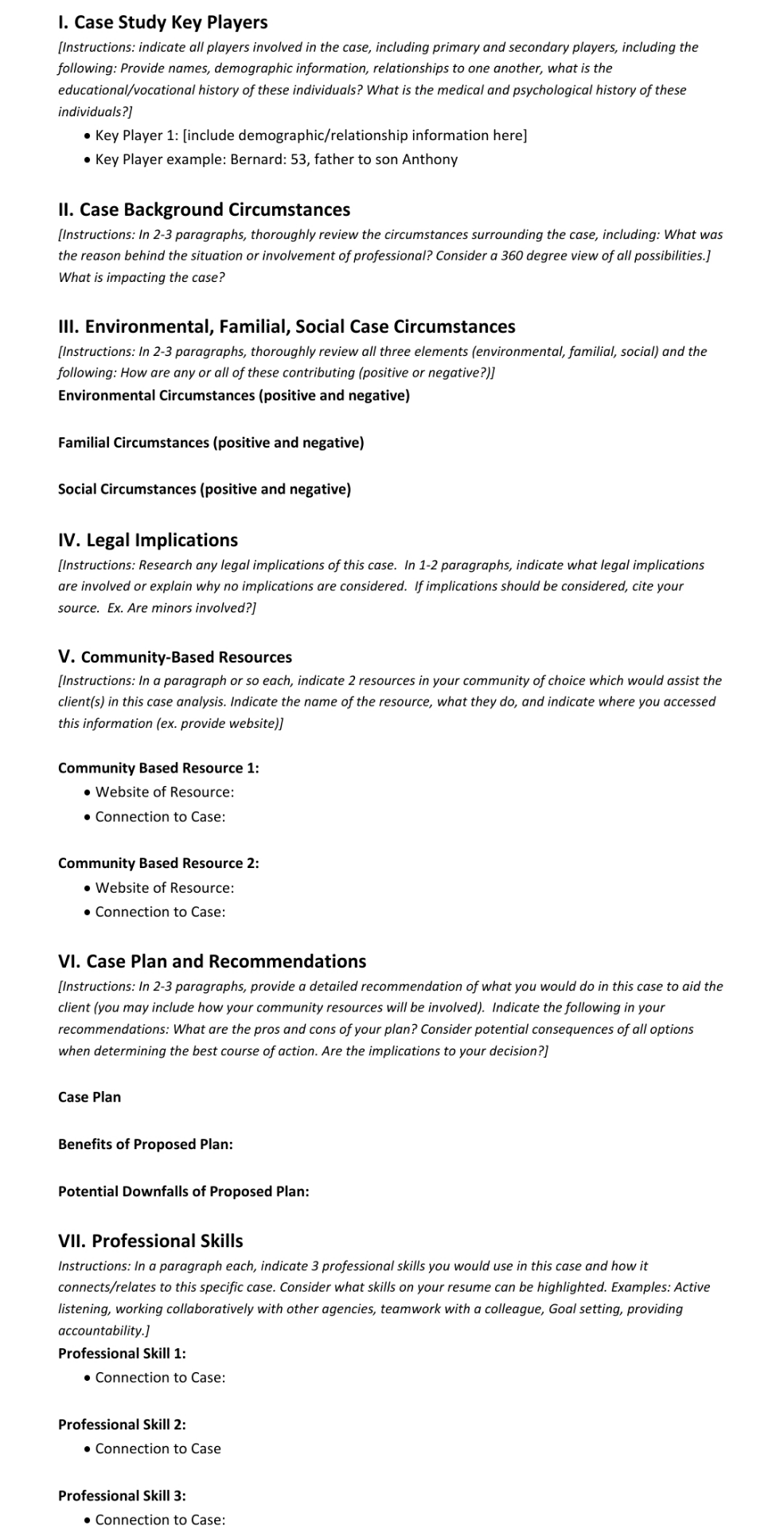 HUMAN SERVICE COURSE: after reading the scenario | Chegg.com